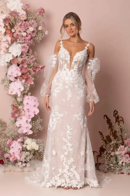 Bohém Menyasszonyi Ruha A Romantika és Retró Szerelmeseinek!